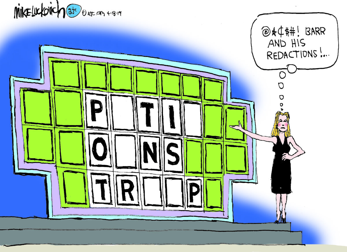 Cartoon: Redactions | News, Sports, Jobs - Daily Herald